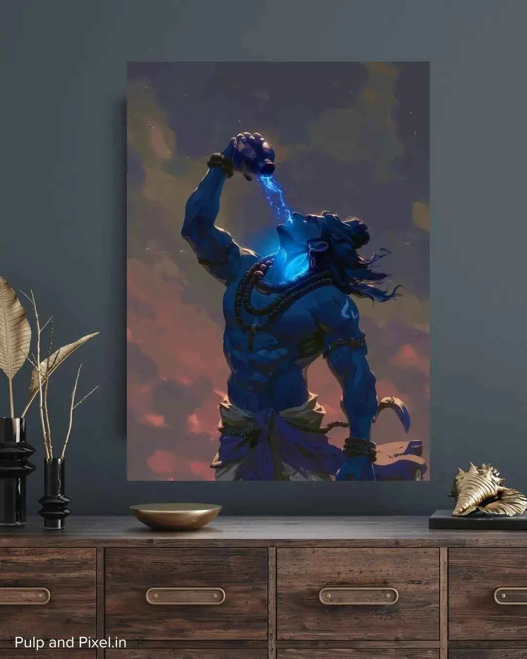 Lord Shiva| #1 | Premium Devotional Poster - Pulp & Pixel
