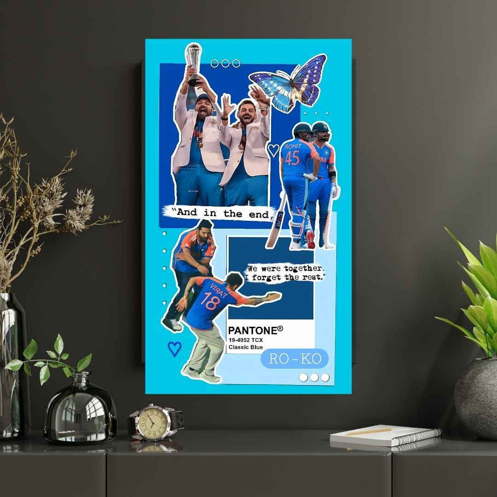 RO KO | Premium Poster | #1 | Cricket Legend poster - Pulp & Pixel