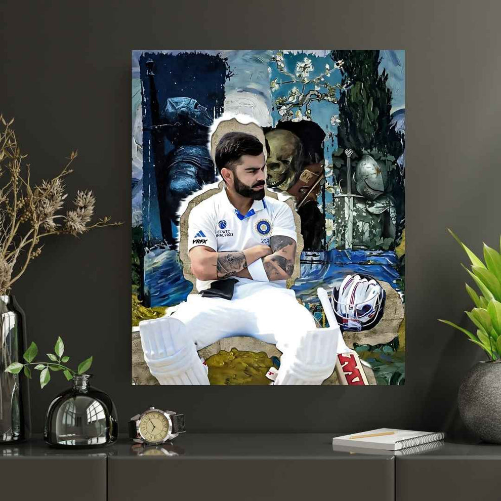 Virat Kohli WTC Final 2023 | Premium Poster | #1 | Cricket Legend ...