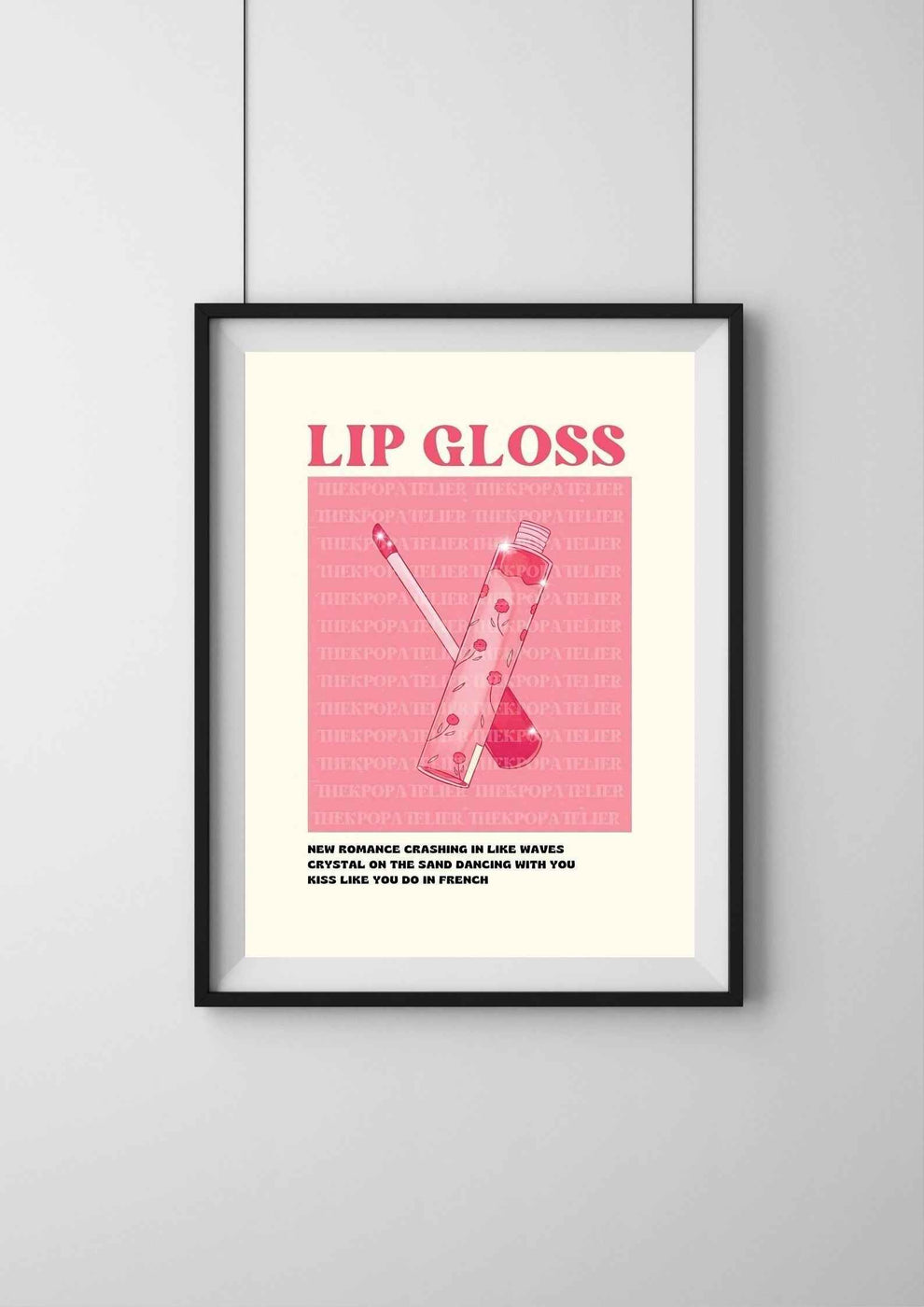 Lip Gloss |#1| - Premium Poster - Pulp & Pixel