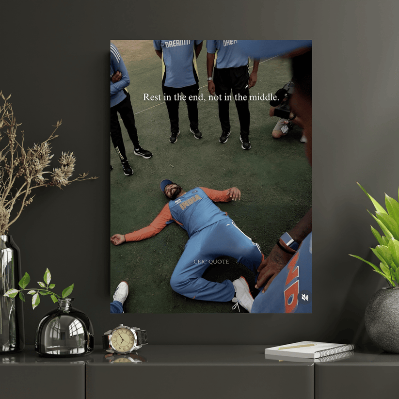 Rohit Sharma | Premium Poster | #1 | Cricket Legend poster - Pulp & Pixel