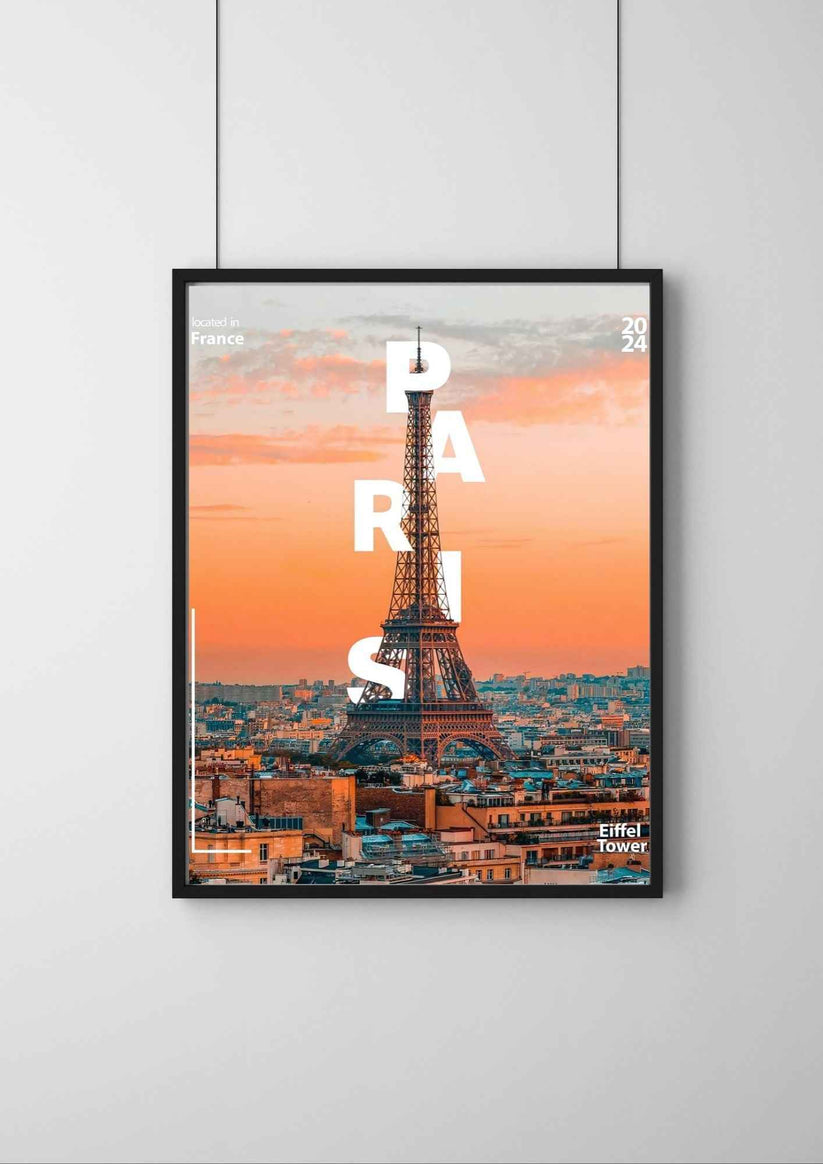 PARIS - Travel Collection Premium Poster - Pulp & Pixel