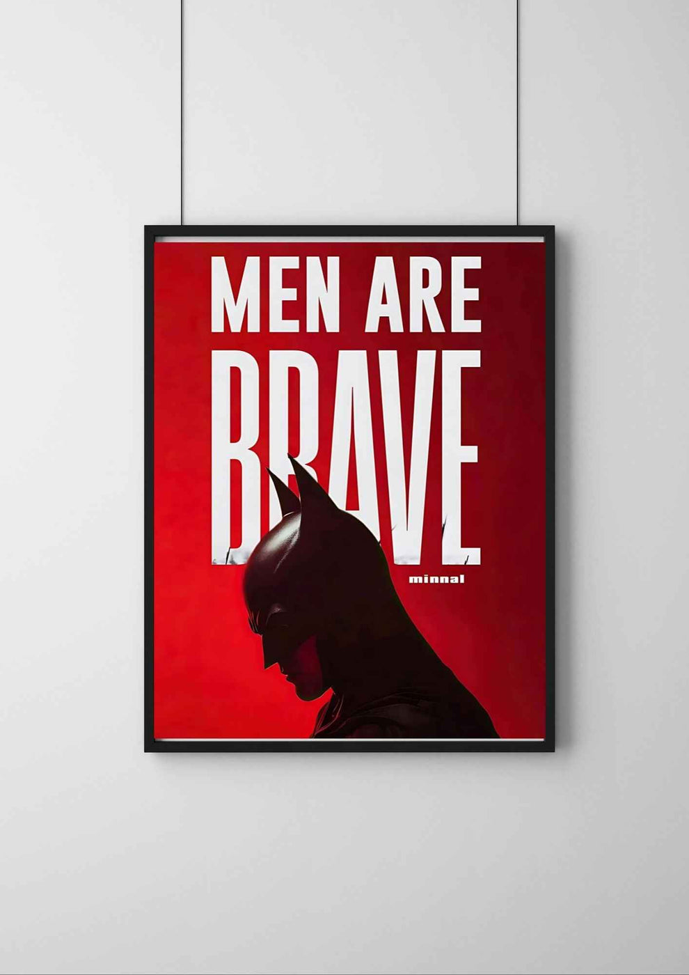 BATMAN Poster| #2 | DC Superhero poster - Pulp & Pixel