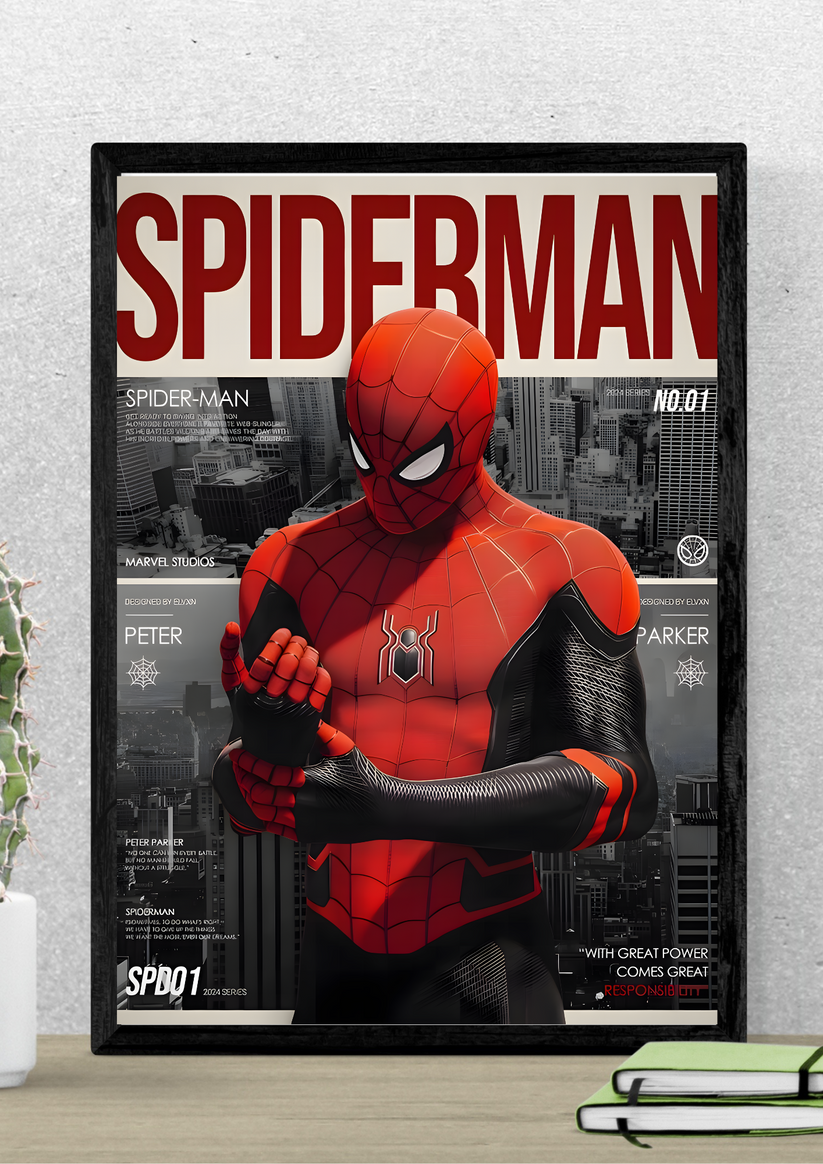 Spiderman - Premium Poster - Pulp & Pixel