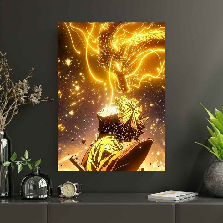 Zenitsu |#1| Demon Slayer Premium Poster - Pulp & Pixel